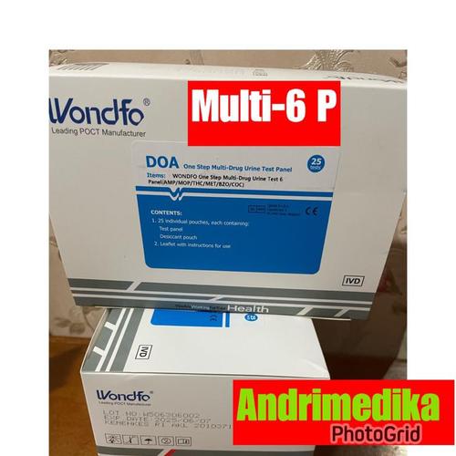 Jual Tes Urin Multi-6 Parameter Harga Promo isi 25 Tes - FS, 6 ...