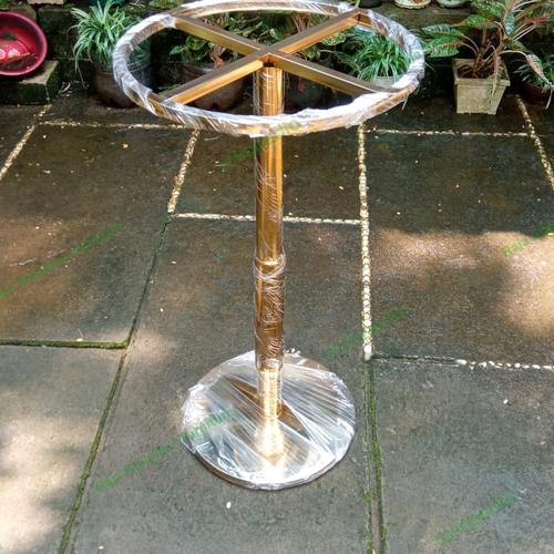 Jual MEJA BAR BULAT MODERN STAINLESS-RANGKA KAKI MEJA BAR STAINLESS ...