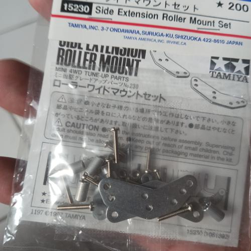 Jual tamiya side extension roller mount (silver) 15230 MADE IN JAPAN ...