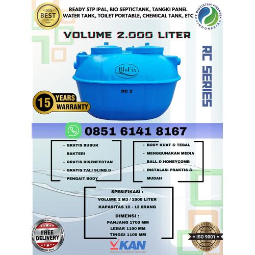Jual Septic Tank BIotech Sistem 2000 liter - RC 2, Septic Tank Bio ...