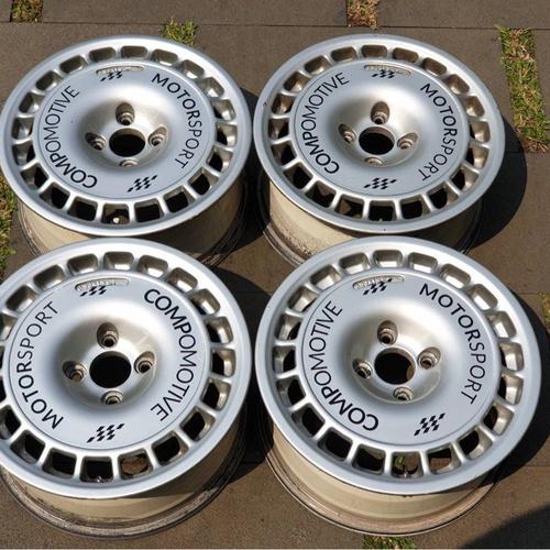 Jual STICKER VELG MOTORSPORT COMPOMOTIVE KEREN RING 15 - Putih - Kab ...
