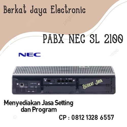 Jual Central PABX NEC SL 2100 ( 3 line 16 ext ) + 1 unit pesawat telpon - Jakarta Barat - Berkat ...