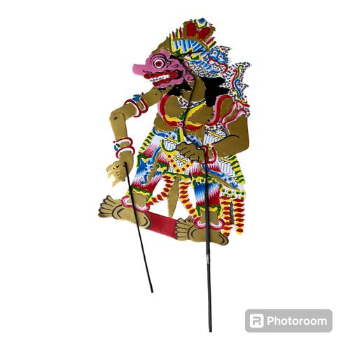 Jual Wayang Buto Raton mainan anak hiasan dinding wayang kertas duplex ...