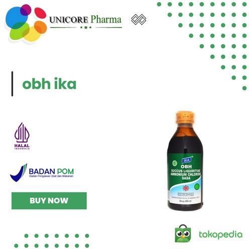 Promo obh ika 200 ml / obat batuk hitam - Jakarta Barat - unicore ...