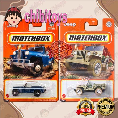 Jual MATCHBOX 1948 JEEP WILLYS JEEPSTER 2022 CHOCOLATE - WRANGLER ...