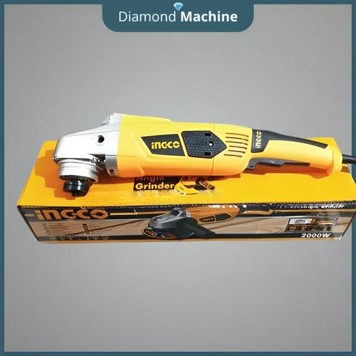 Jual Ag20008 Gerinda Grenda Tangan Angle Grinder 7" 7 " 2000 Watt Ingco ...
