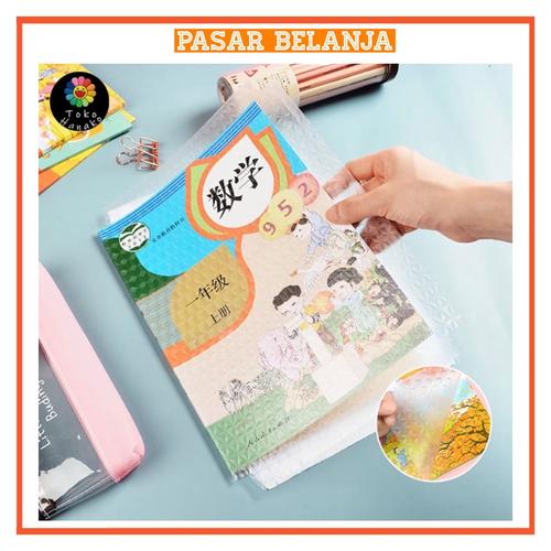 Jual P860 Sampul Buku / Stiker PVC Film Pelindung Buku Tekstil 10 ...