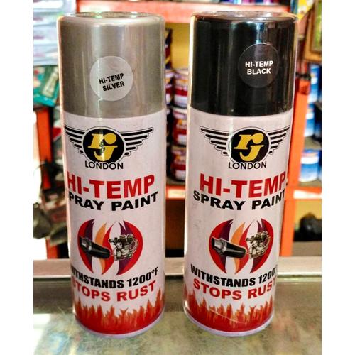 Jual Cat Semprot Spray Aerosol Tahan Panas RJ London HI TEMP 400 CC ...