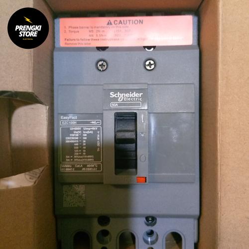 Jual Schneider mccb ezc100h 30ka 3p 100a EZC100H3100 - Jakarta Pusat - prengki store | Tokopedia