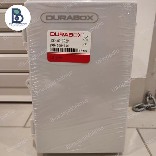 Jual Junction Box / Box Plastik +Base Plate 190x290x140 ABS Durabox ...