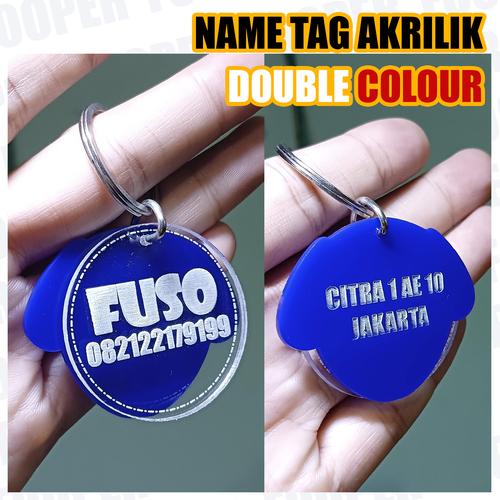 Jual Custom Nama Kalung Anjing Kucing Akrilik Cat Acrylic Name Tag ...