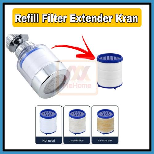 Jual Filter Air Faucet Kran Extender Refill Filter Air Kran - ISI 5 PCS ...
