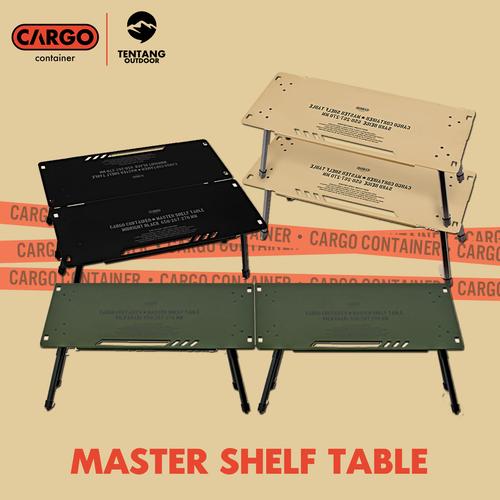 Promo CARGO CONTAINER Master Shelf Table Meja Lipat Susun Shelf Rack ...
