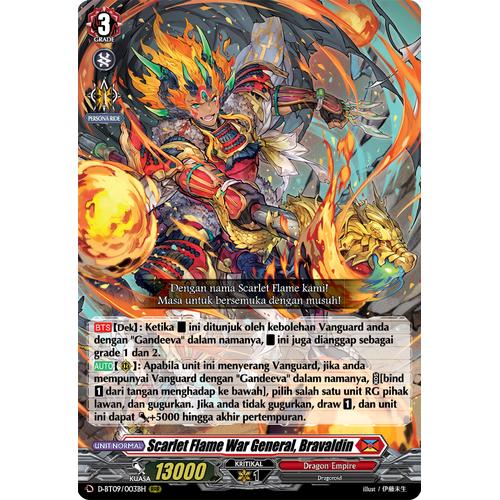 Jual D-BT09/003BH Scarlet Flame War General, Bravaldin | RRR | VGD Bahasa - Jakarta Barat ...
