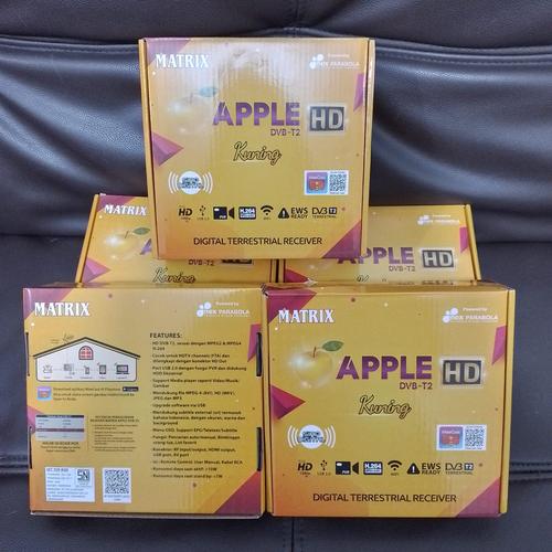 Jual SET TOP BOX TV STB DVB-T2 MATRIX APPLE KUNING ORIGINAL - Jakarta ...