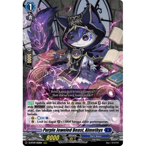 Jual D-BT09/010BH Purple Jeweled Beast, Almethys | RRR | VGD Bahasa - Jakarta Barat - Carttu ...