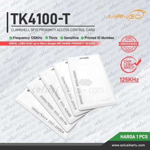 Jual KARTU RFID Proximity Card, EM 125Khz, Mango Brand PREMIUM QUALITY ...