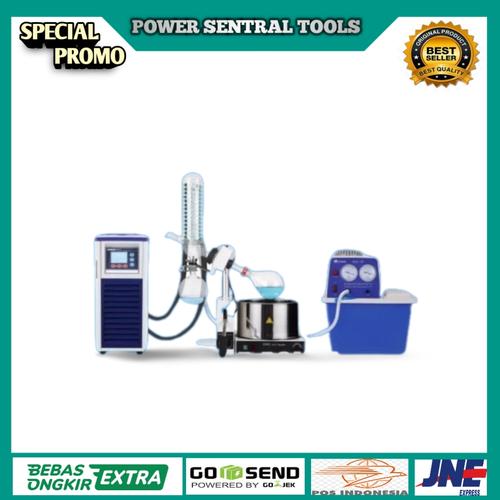 Jual Lab Vacuum Rotary Evaporator rotovap 3L with chiller and pump ...