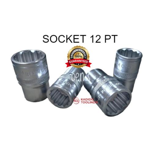 Jual Tekiro Kunci Socket Eceran Sq 1/2 x 12Pt Ukuran 8 / 9 / 10 / 11 ...