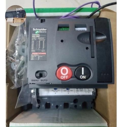 Jual SCHNEIDER MCCB BREAKER 36kA NSX100F 4P 100A + MOTORIZED UVT ...