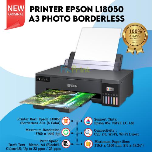 Jual Printer Epson L1800 Print A3+ GARANSI RESMI A3 INFUS Ori Original ...