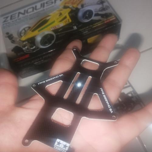 Jual ZENQUISH FRP UNDER PLATE VS CHASSIS ORI CARBON MADE IN JAPAN 94870 ...