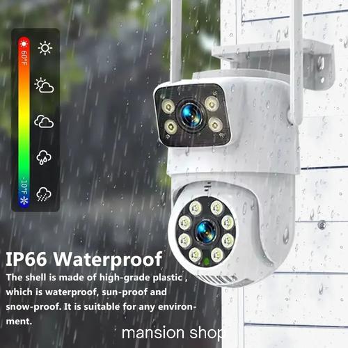 Jual New cctv IP cctv PTZ Outdoor FULL HD DUAL KAMERA CCTV APP ICSEE ...