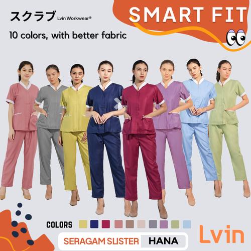 Promo Lvin Baju Seragam suster Hana Series / nanny uniform/seragam ...