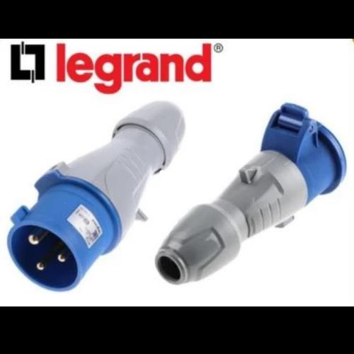 Jual Set Stop Kontak Mobile Socket Legrand 2P+E 32A 555214 + Socket ...