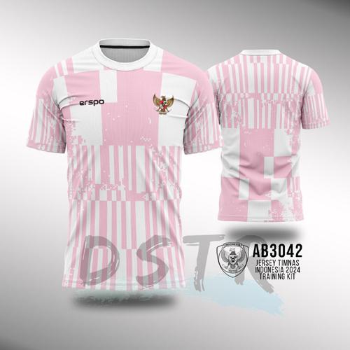Jual Kaos Jersey Bola Fantasy Timnas Indonesia 2024 Training Kit ...