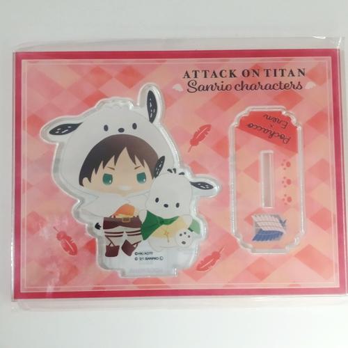 Jual [SEALED] MINI ACRYLIC STANDEE EREN ATTACK ON TITAN AOT X SANRIO ...