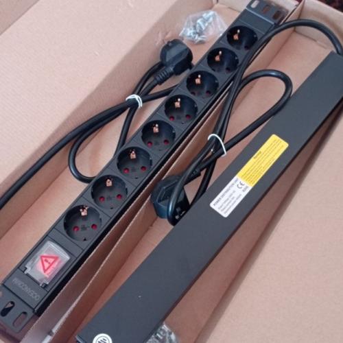 Jual pdu rack server 8port/power distribution unit for cabinet/PDU 8 ...