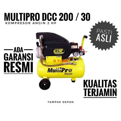 Jual Kompresor angin listrik Multipro DCC 200 / 30 Air Compressor 2 HP ...
