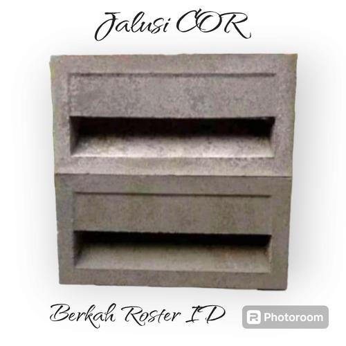 Jual Roster jalusi/Loster beton/ventilasi udara/anti tampias bahan COR ...