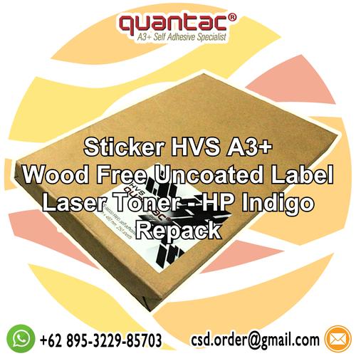 Jual Quantac Sticker HVS Paper A3+ Matte Wood Free Digital Print ...