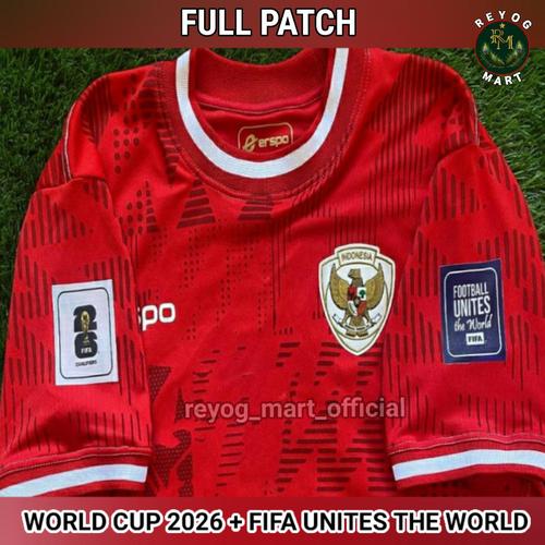 Jual JERSEY TIMNAS INDONESIA HOME 2024 WORLD CUP QUALIFIERS QATAR GO ...