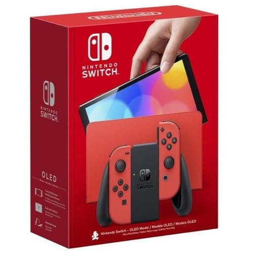 Jual Nintendo Switch Oled Console Mario Red Edition Cfw 512Gb Isi Full Game - Mario 128gb ...