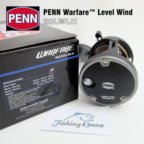 Jual Penn WARFARE Star Drag Level Wind Conventional Reel - WAR 15LW ...