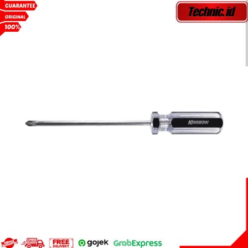 Jual Krisbow LRCSP4 Obeng Kristal Plus 6x150mm Ph2 Crystal Screwdriver ...