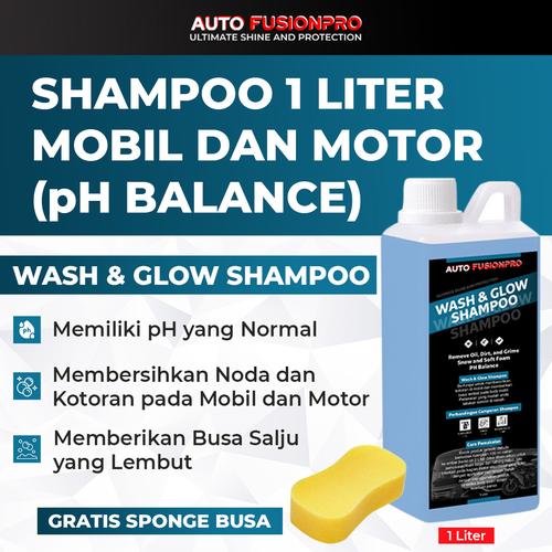 Jual Shampoo Wash & Glow Snow 1 Liter - Shampoo Salju (PH Balanced ...