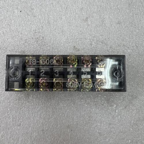 Jual terminal block 6p 15a tb1506L terminal blok 15a 6pull tb1506l ...
