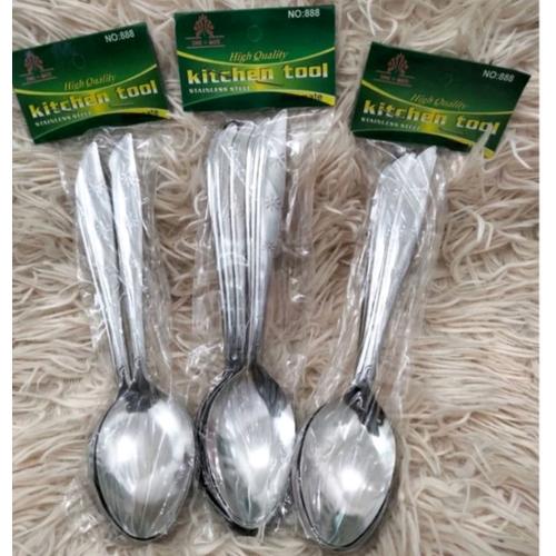 Jual sendok makan stainless tebal/garpu stainless tebal - Jakarta Barat ...