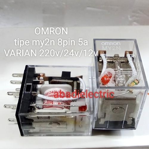 Jual Relay Omron my2n 12v dc - 220v - Jakarta Barat - abadielectric | Tokopedia
