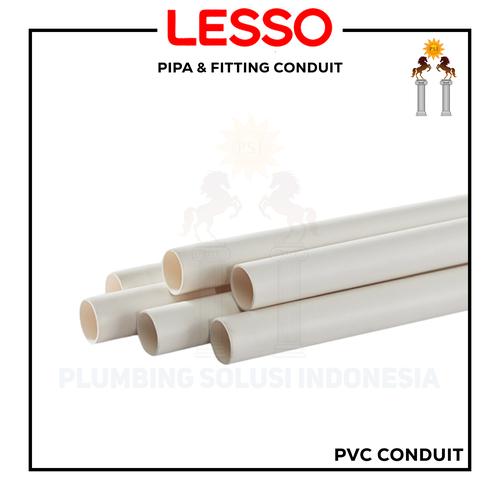 Jual Pipa PVC Conduit 20mm 1/2" Putih 1 Batang / 2,9 Meter - Kota ...