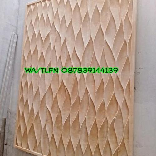 Jual ukiran batu alam paras jogja motif gelombang - Kab. Gunungkidul ...