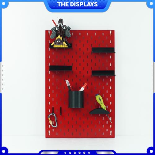Jual Pegboard PVC Board Papan Dinding Rak Gantung 50x50 - Hitam - Kab ...