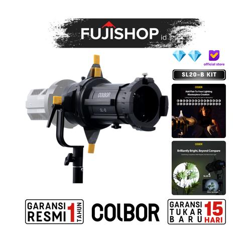 Promo Colbor SL20-B Bowens Mount Spotlight / SL 20 Projetion Attachment Kit With Lens Cicil 0% ...