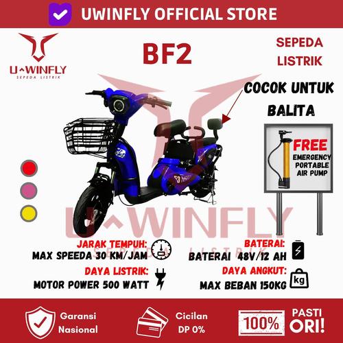 Promo Sepeda Listrik U Winfly Butterfly - PINK Cicil 0% 3x - Kota ...