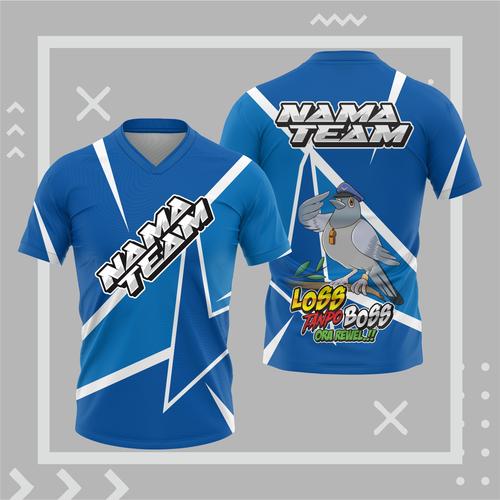 Jual JERSEY MERPATI CUSTOM PENDEK - - inmy wear | Tokopedia