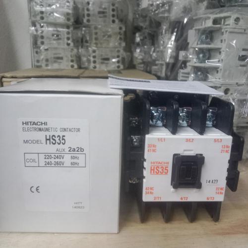 Jual Contactor Hitachi HS35 Magnetic Contactor HITACHI 220V original ...